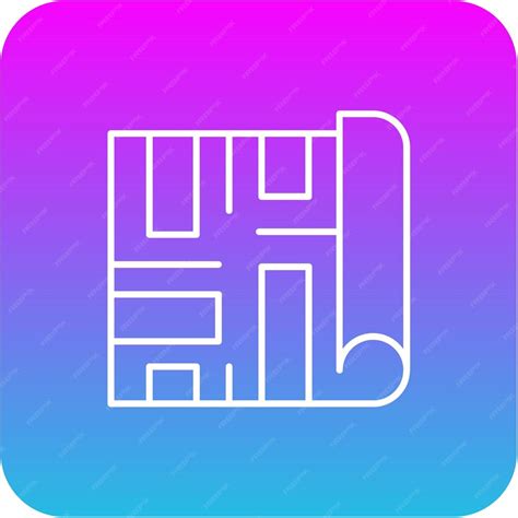 Premium Vector Blueprint Icon
