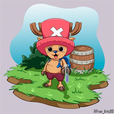 Artstation Tony Tony Chopper Fanart