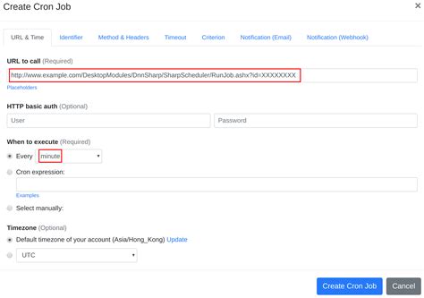 How To Set Up Cron Job For DNN Sharp Scheduler