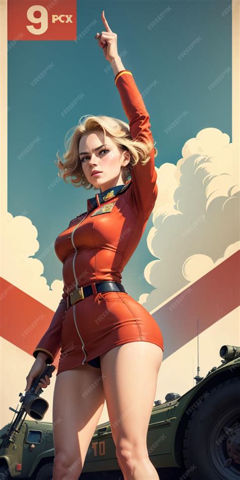 Premium Ai Image Cccp Poster Soviet Poster Ussr Flag In The Background Ussr Poster Soviet