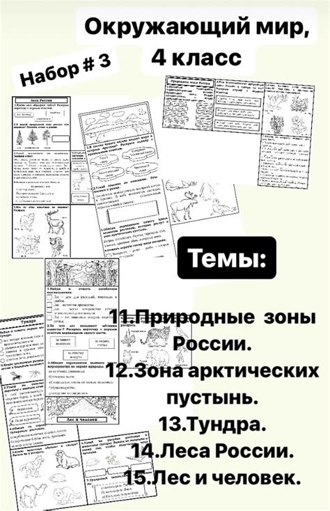 Карточки гармошки по окружающему миру 4 класс Плешаков «Школа России Для четвероклашек