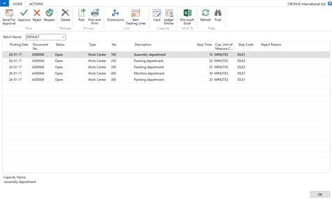 Approvals For List Pages Dynamics NAV 365