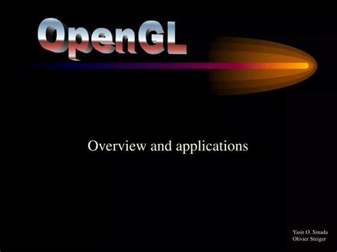 Ppt Opengl Powerpoint Presentation Free Download Id400805