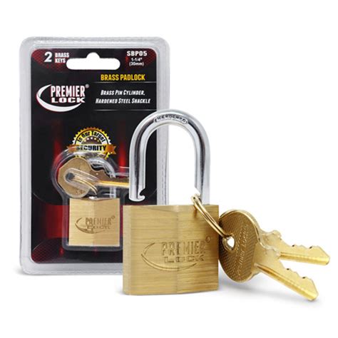 Solid Brass Padlocks Polished Diamond Design