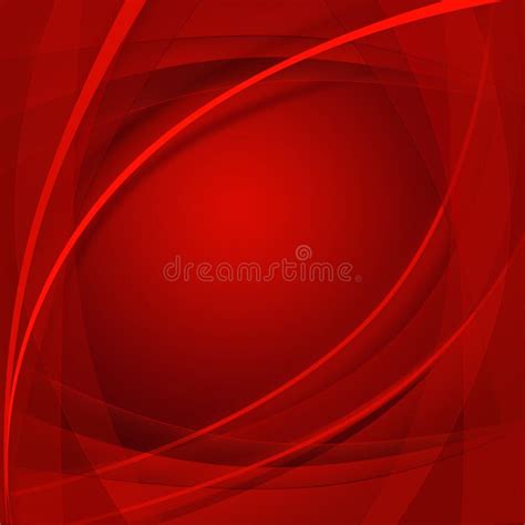 Red Template Abstract Background Stock Illustration Illustration Of Color Wave 85886758