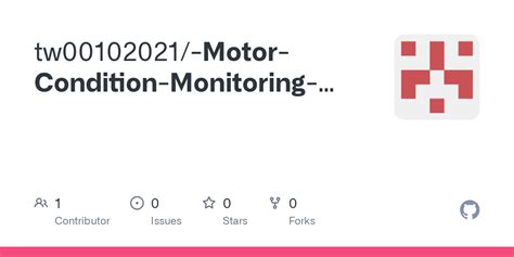 Github Tw00102021 Motor Condition Monitoring With Iot