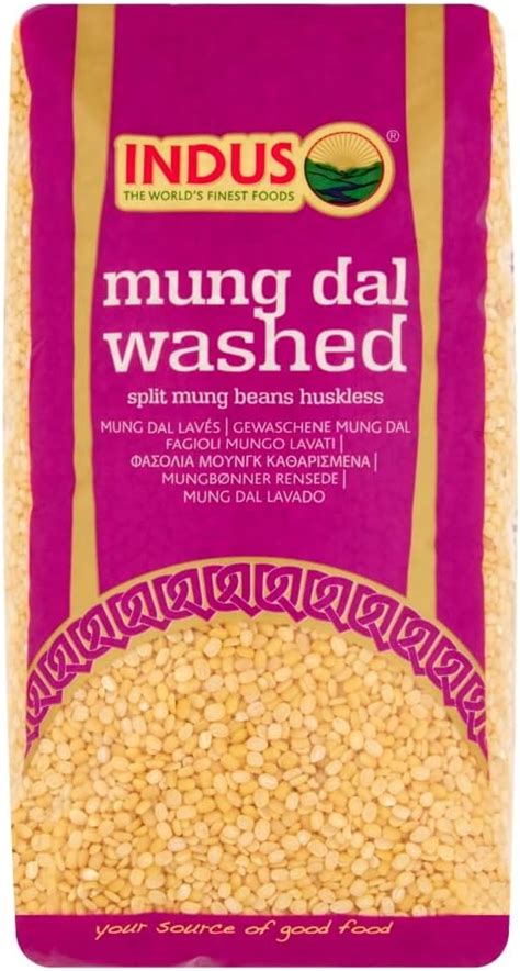 Indus Mung Dal Washed 1kg : Amazon.co.uk: Grocery