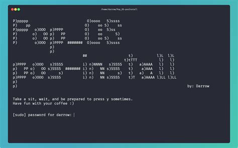 GitHub Darrow12 Pop OS PosInstall Basic Post Install Shell Script For Pop OS
