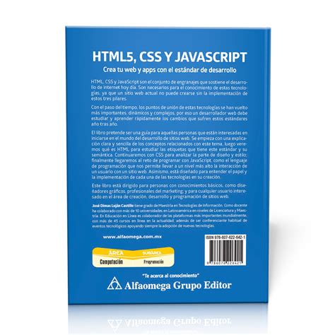 Libro Html5 Css Y Javascript Crea Tu Web Y Apps Con El Estándar De