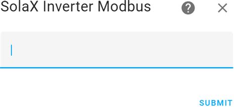 Installation Homeassistant Solax Modbus Integration