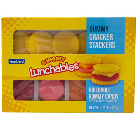 Kraft Gummy Lunchable Cracker Stacker Gummies 6 2 Oz