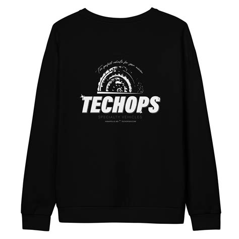 Techops Mission Ready” Crewneck Black Tosv