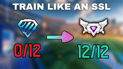 How To Train Like An Ssl In Rocket League Top 5 Training Packs Youtube