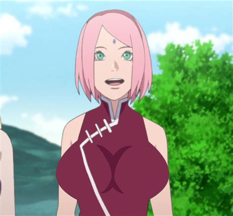 Sakura Haruno Adult ~ Breast Expansion Jutsu 3 By Ecchianimeedits On Deviantart