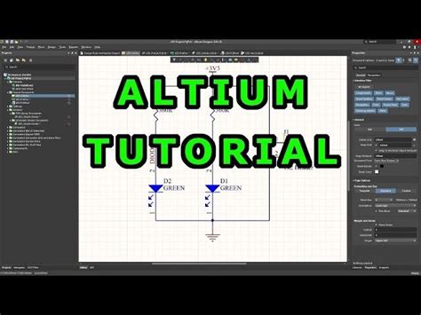 Free Video Altium Beginners How To Draw Schematic And Create Schematic Symbols From Robert