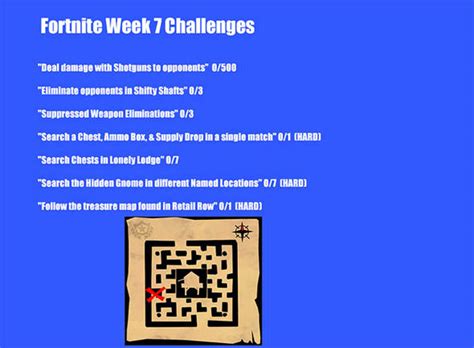 Fortnite Week 7 Challenges Confirmed Battle Pass Challenges For Ps4