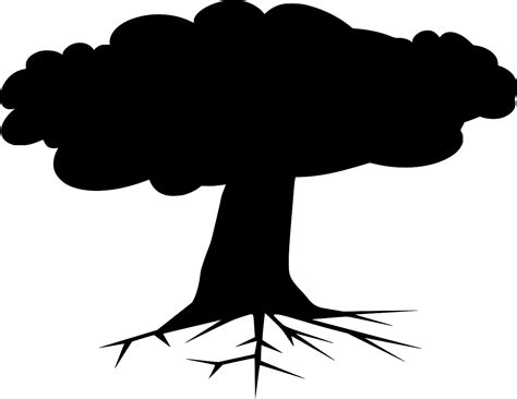 Svg 나무 뿌리 죽은 메마른 무료 Svg 이미지 및 아이콘 Svg Silh