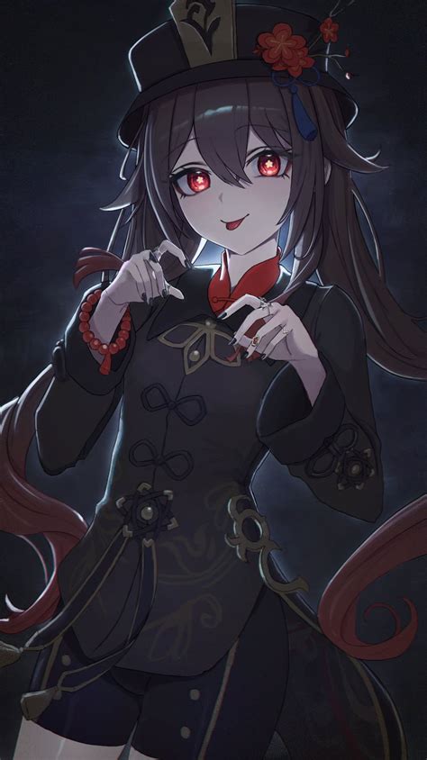 Hu Tao Genshin Impact Drawn By Icetea Danbooru