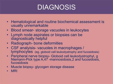 Lysosomal Storage Diseases Pptx