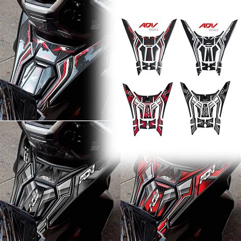 3d 오토바이 스티커 가스 탱크 패드 보호대 사이드 커스텀 레이싱 데칼 혼다 Adv 150 Adv150 모토 연료 탱크 스티커 Aliexpress