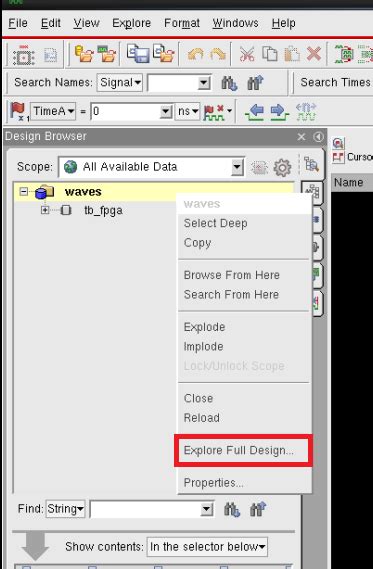 How Do I Add Signal Probes To Simvision Waveform Viewer Functional