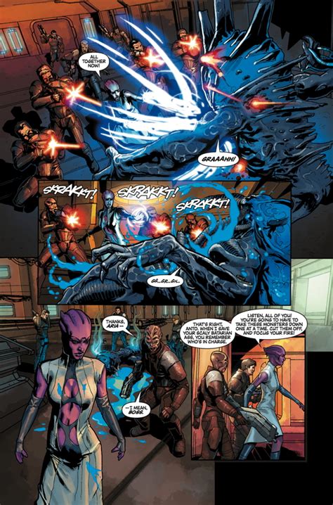 Sneak Peek Mass Effect Invasion 1 — Major Spoilers — Comic Book Reviews News Previews And