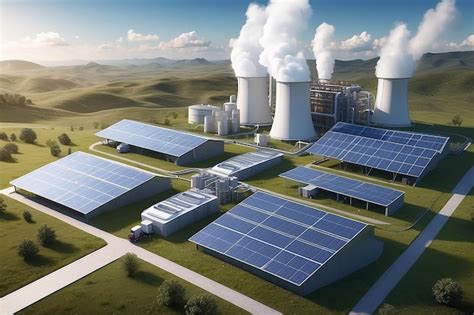 Premium Photo Virtual Power Plant Concept Vpp Cloudbased Distributed Power Plant That Collects