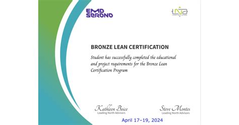Ashley M Lodovice Cmp Hmcc On Linkedin Bronze Belt Lean Certification • Ashley Lodovice