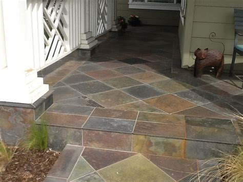 Slate Porch Enhance Your Homes Curb Appeal Slate Front Porch Slate