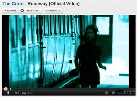 A2 Media Studies The Corrs Runaway Micro Element