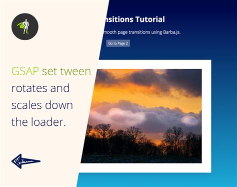 How To Make Page Transitions In Html Barbajs And Gsap3 Tutorial