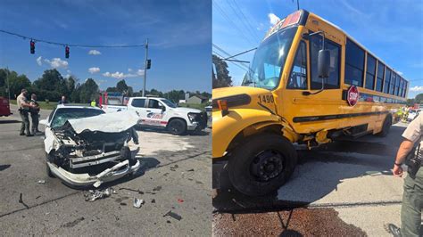 Person Left With Serious Injuries After School Bus Crash In Hardin