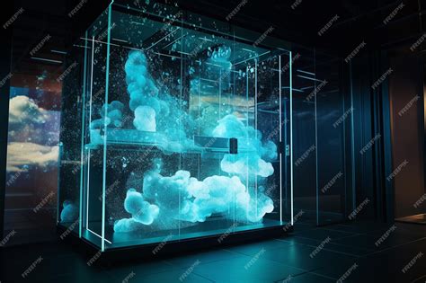 Premium Ai Image Ai Generated Illustration Cloud Networking Firewall