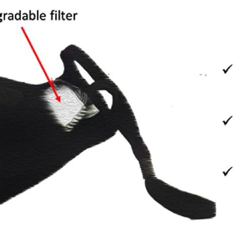 Schematic Diagram Of Masks With Replaceable Filter Download Scientific Diagram