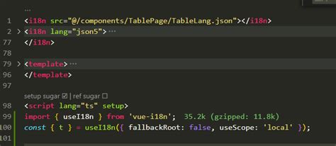 Support I18n Custom Blocks For Vue Sfc · Issue 751 · Lokalisei18n