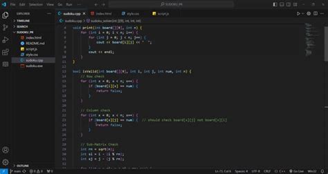 My Sudoku Puzzle Game With Html Css And Javascript Kirsh Talreja