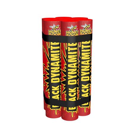 Black Dynamite Crackers Fireworks