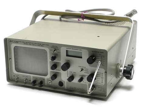 Avcom Psa 65a Portable Microwave Spectrum Analyzer 2 1000 Mhz
