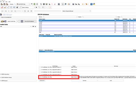 Load Specific Dicom Data With Python In Slicer 561 Support 3d Slicer Community