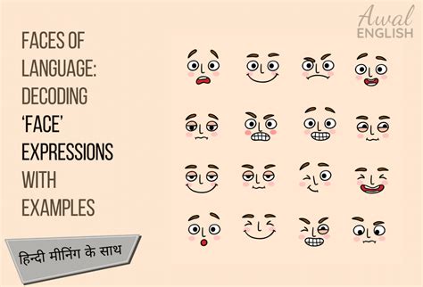 Faces Of Language Decoding ‘face Expressions With Examples