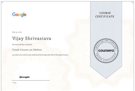 Vijay Shrivastava On Linkedin Certification For Python Product Strategy Marketing And
