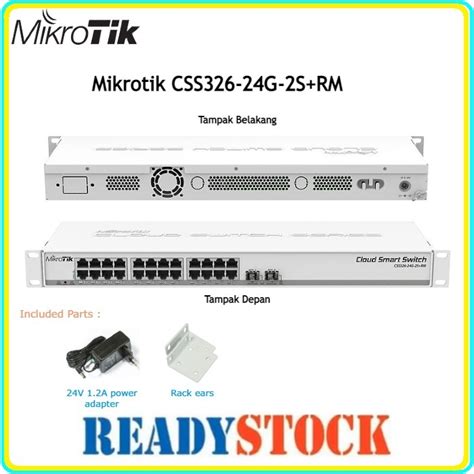 Jual MIKROTIK CSS G S RM Routerboard Jakarta Pusat READY CONNECT Tokopedia