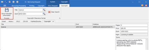 Attaching Copyright Payment Information Atlas Systems