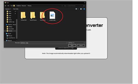 Image Converter Using HTML CSS And JavaScript SourceCodester