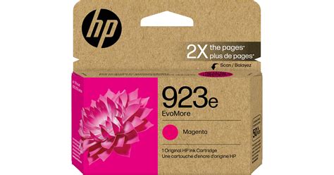 Hp E Evomore Magenta Officejet Pro Ink Cartridge K T Ln B H