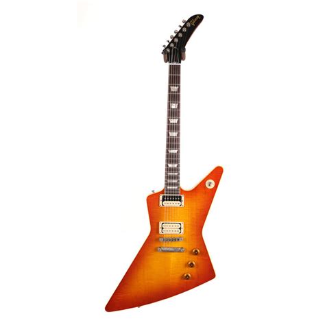 Gibson Custom Shop Explorer Made 2 Measure Vos Sunrise Tea Burst The