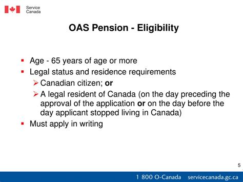 Ppt Service Canada Canada Pension Plan And Old Age Security