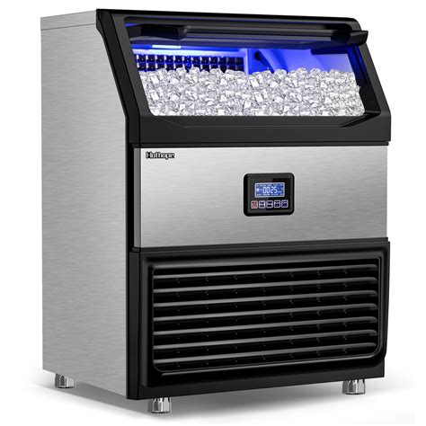 Commercial Ice Maker Machine 450lbs24h With 77lbs Large