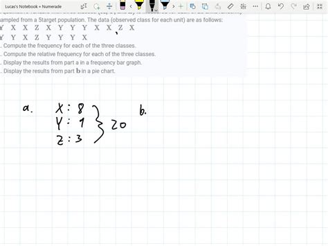 solved a qualitative variable is measured for 20 companies randomly