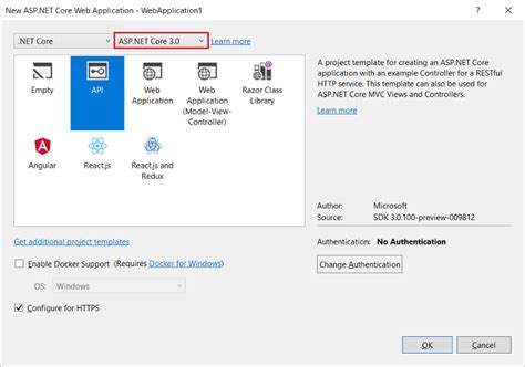 Visual Studio 2019 And NET Core 3